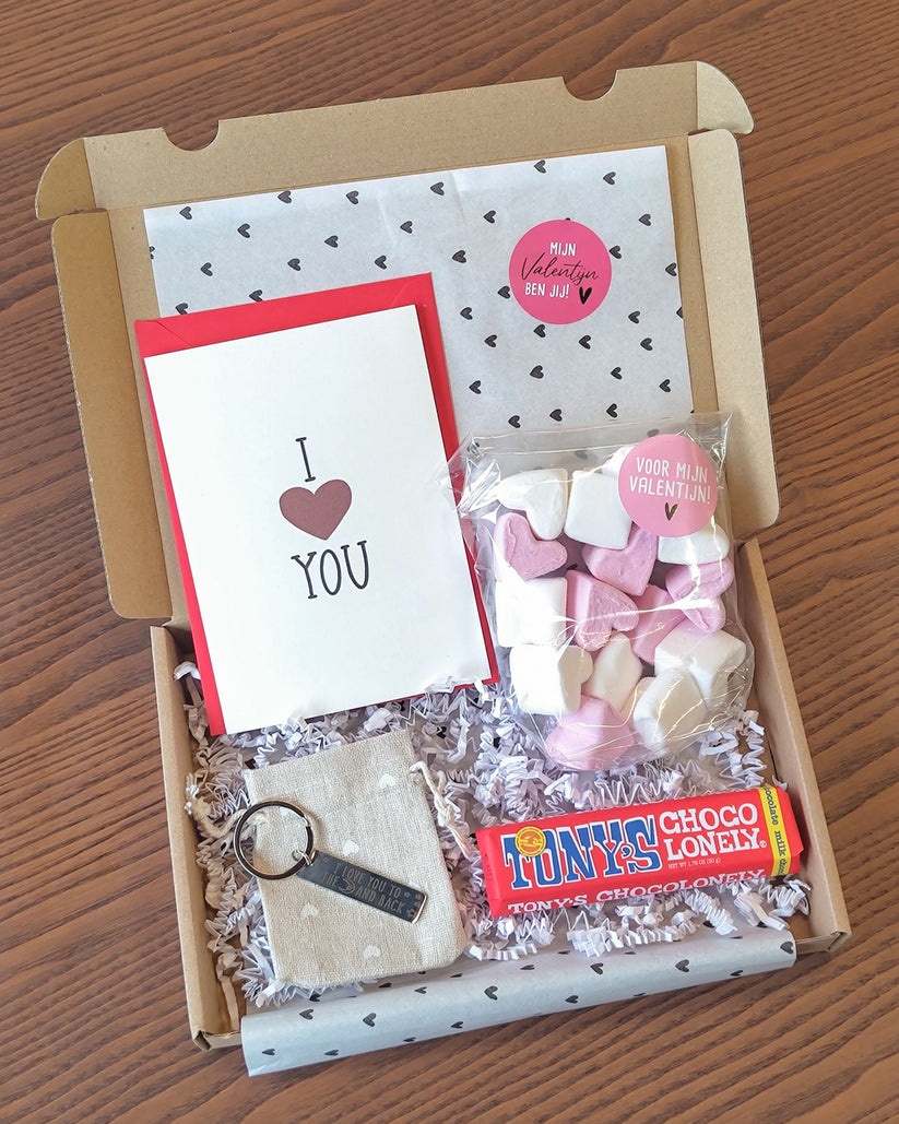 Valentijnscadeau pakket I ️ You – CardWonders